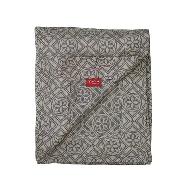 PATER ET FILIUS Sienna Giant Beach Throw The Rivage Linen Collection - Brown