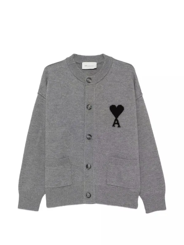 AMI Paris De Coeur Cardigan
