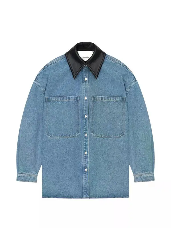 Nanushka Beaux Denim Shirt