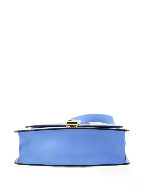 Gucci Sylvie Leather Small Shoulder Bag - Blue