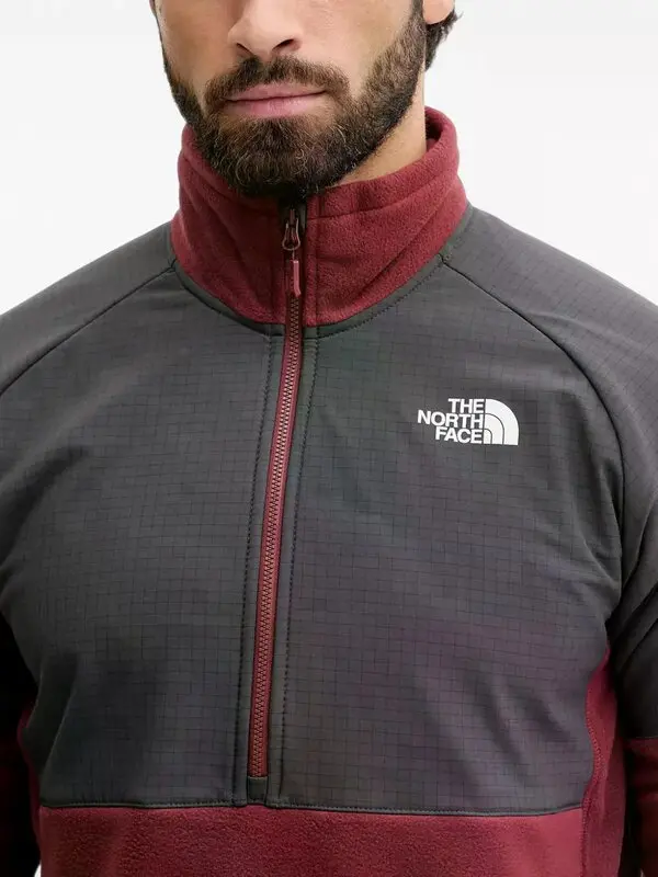The North Face Glacier Heavyweight Grid-patterned Sweatshirt