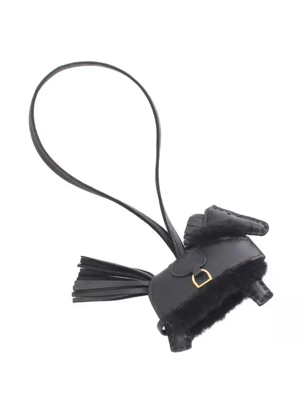 Hermès 2026 Rodeo Pm Horse Bag Charm - Black