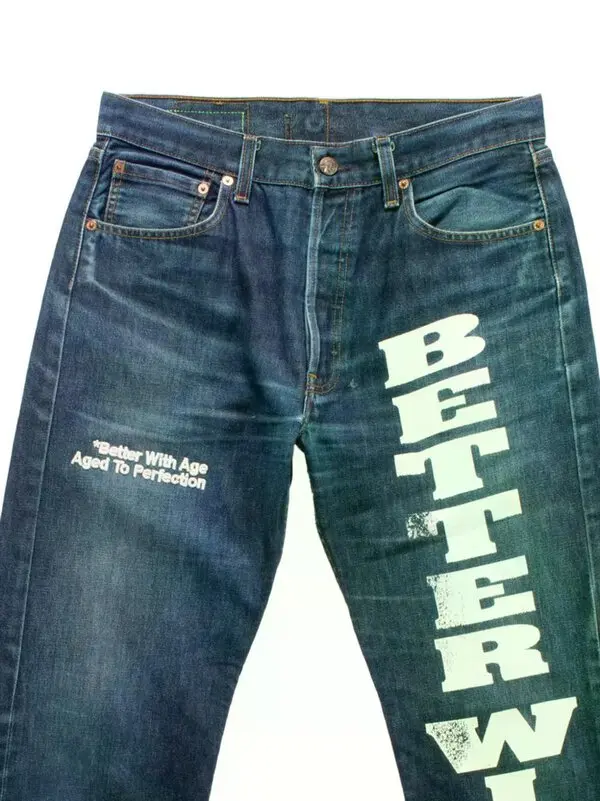 BETTER WITH AGE Beaufort Logo-print Jeans