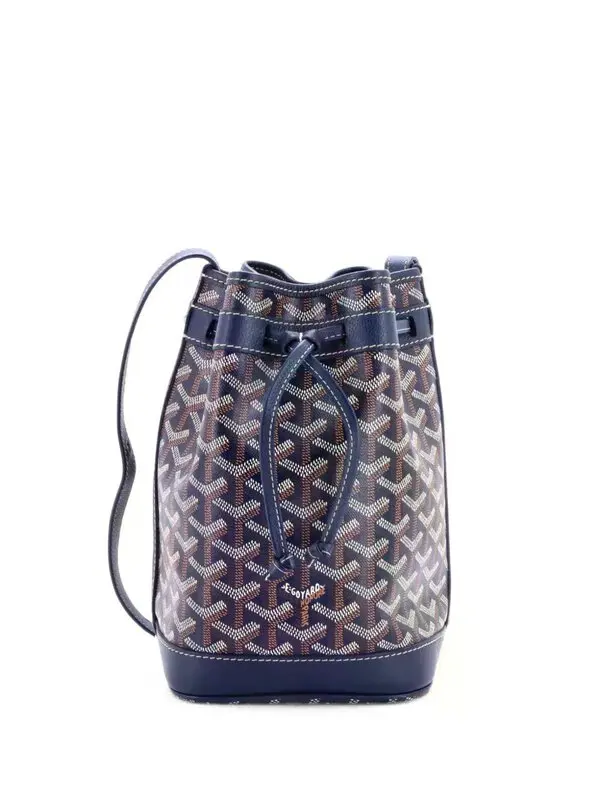 Goyard Petit Flot Coated Canvas Pm Bucket Bag