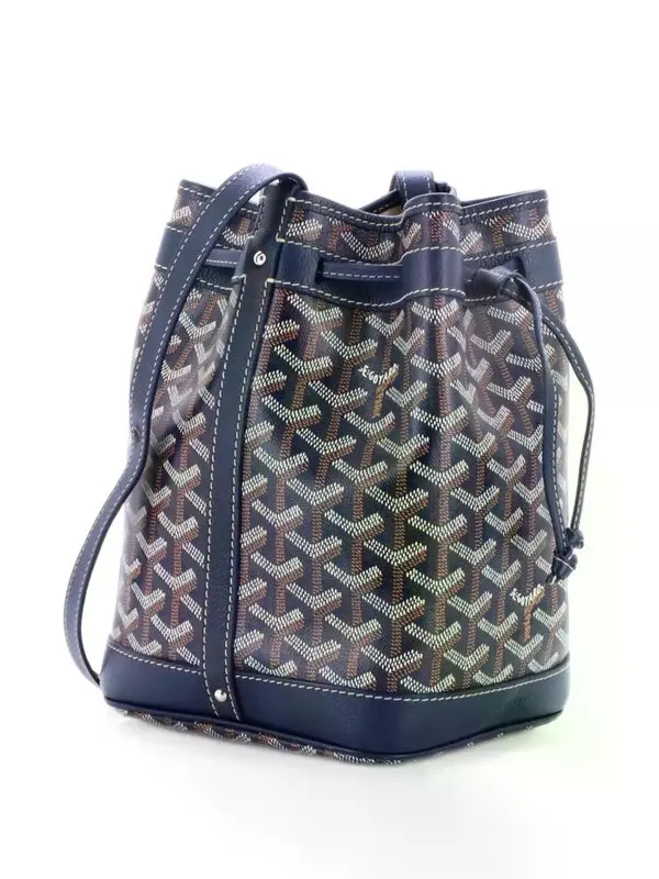 Goyard Petit Flot Coated Canvas Pm Bucket Bag