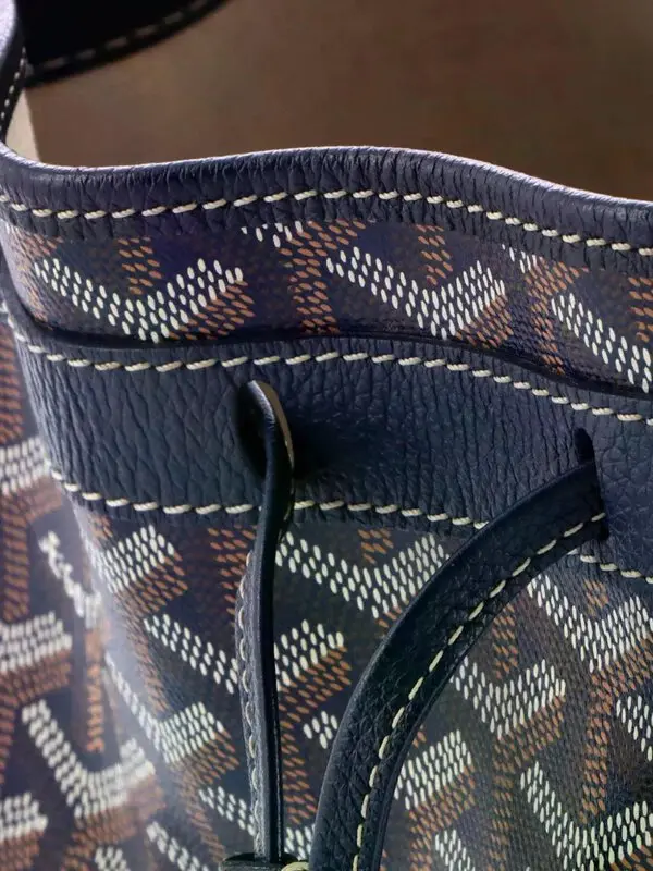 Goyard Petit Flot Coated Canvas Pm Bucket Bag