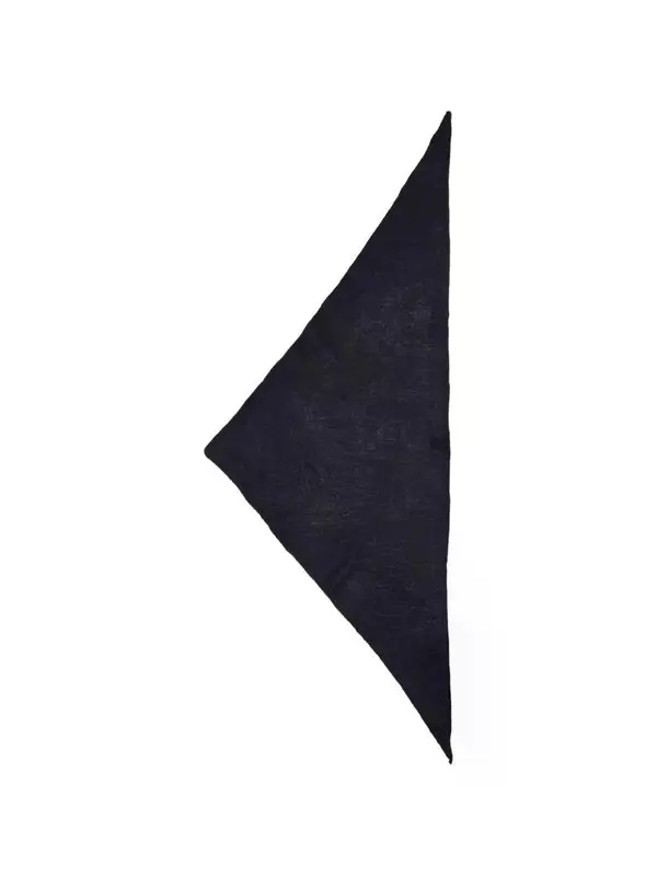 ALYSI Knitted Triangular Scarf