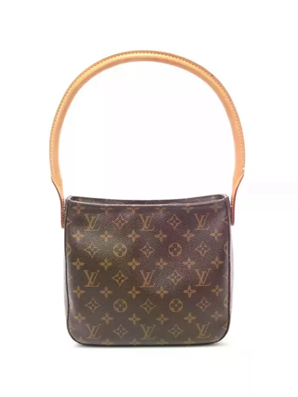 LOUIS VUITTON 2003 Mm Monogram Looping Shoulder Bag