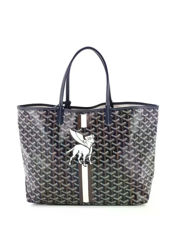 Goyard Saint Louis Printed Coated Canvas Pm Tote Bag
