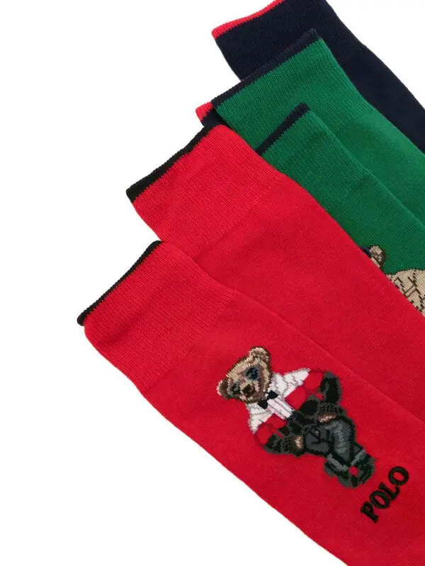 Polo Ralph Lauren Logo-embroidered Socks
