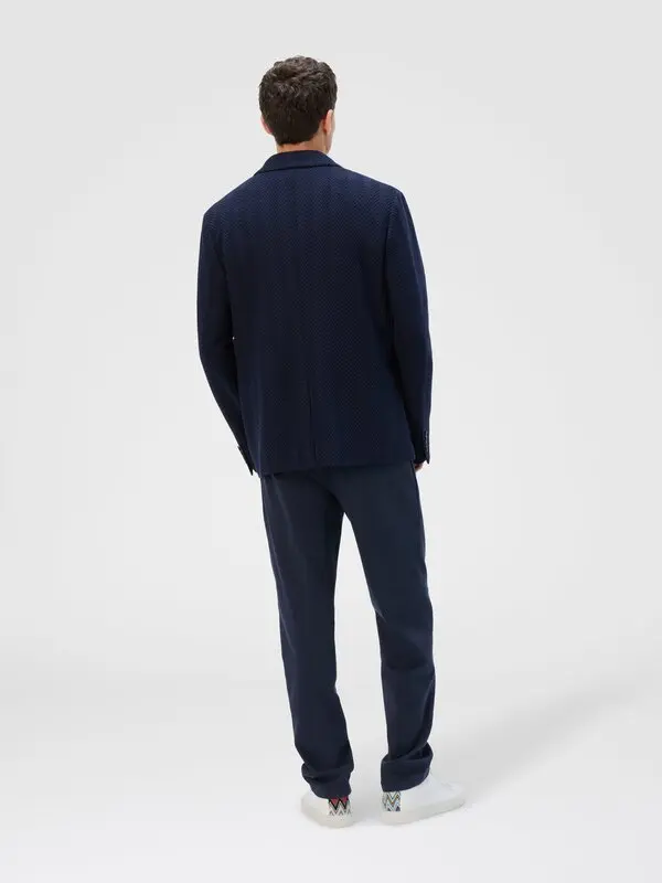 Missoni Single-breasted Jacket With Zigzag Pattern