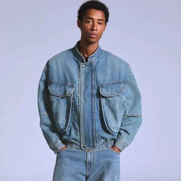 LEVI'S Denim Bomber Jacket