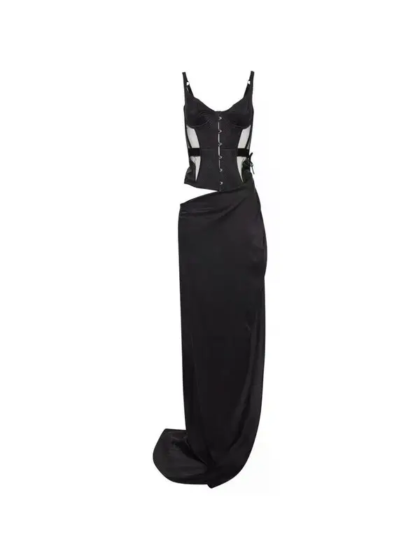 MARIA LUCIA HOHAN Malena Corset-style Cut-out Maxi Dress