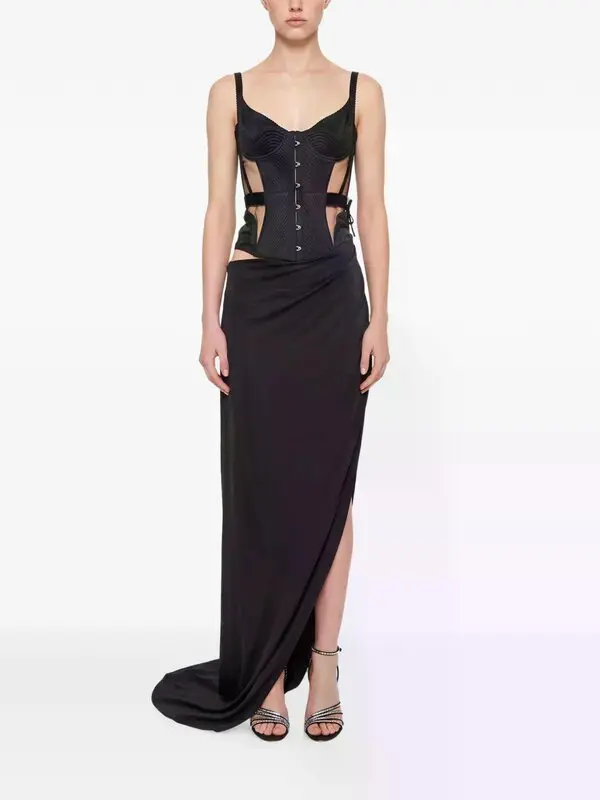 MARIA LUCIA HOHAN Malena Corset-style Cut-out Maxi Dress