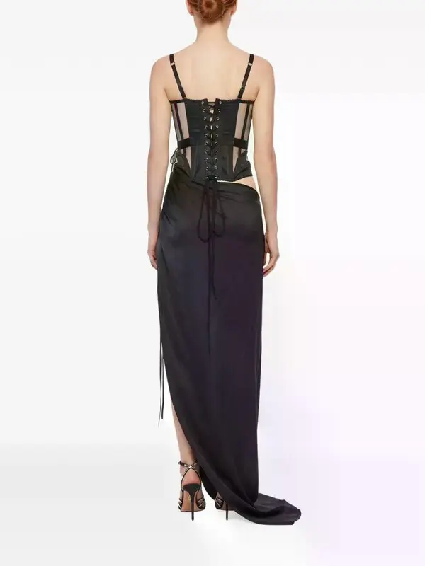 MARIA LUCIA HOHAN Malena Corset-style Cut-out Maxi Dress