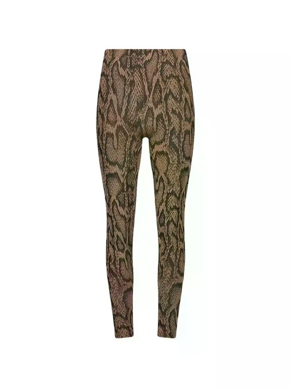 Wolford Snake-print Trousers