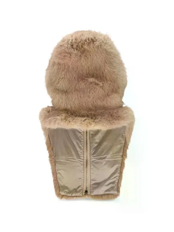 Herno Faux-fur Zip-up Balaclava