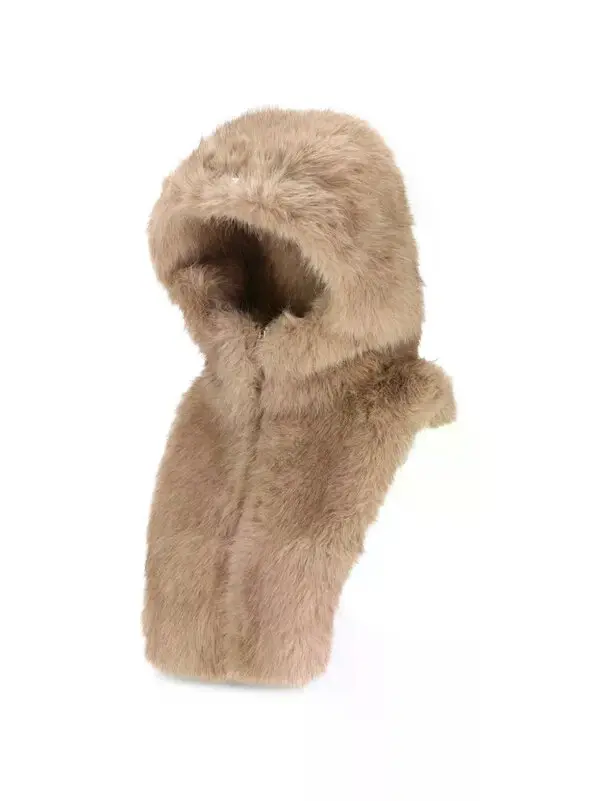 Herno Faux-fur Zip-up Balaclava