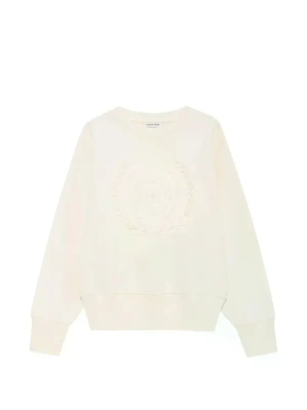 ANINE BING Harry Shrunken Signet Sweatshirt