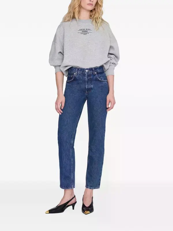 ANINE BING Miles Sweatshirt Studio Heather