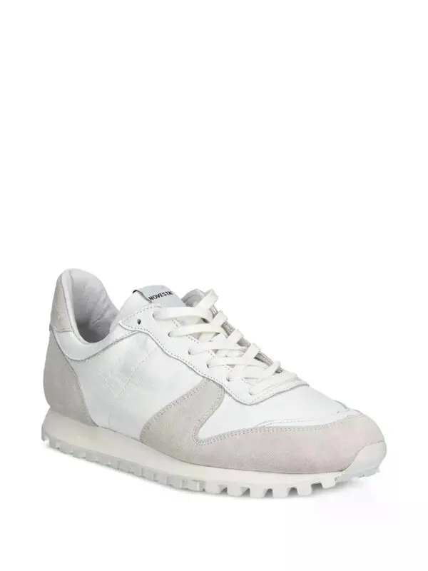 Novesta Marathon Panelled Leather Sneakers