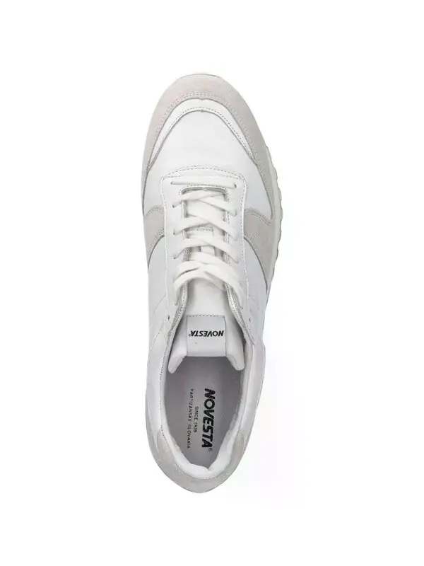 Novesta Marathon Panelled Leather Sneakers