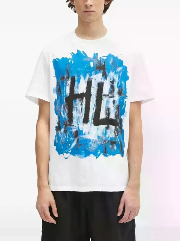 Helmut Lang Logo-print Cotton T-shirt
