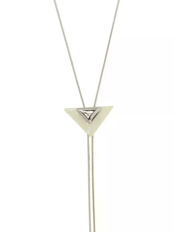Toga Triangle Loop Tie - Silver