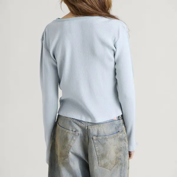 MAISON MARGIELA Foiled Longsleeve Top