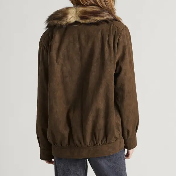 MAISON MARGIELA Faux Suede Jacket