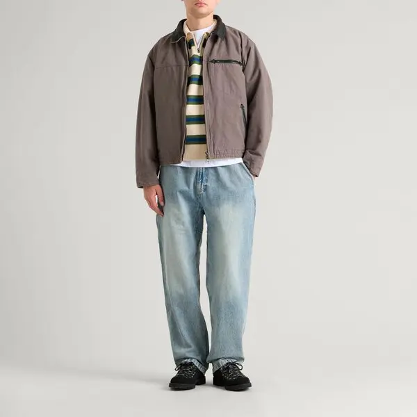 ECSTATIC RESEARCH Border Polo Knit
