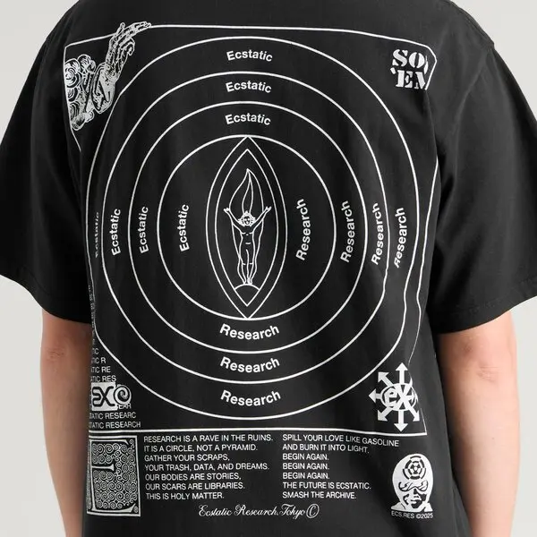 ECSTATIC RESEARCH Guide T-shirt