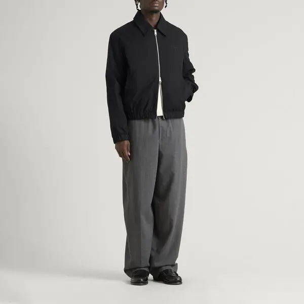 AMI Paris Cotton Adc Padded Zipped Jacket
