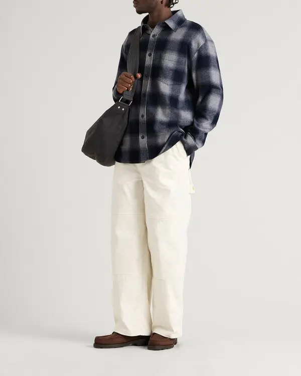 A.p.c. Malaury Check Wool Overshirt In | Size: | Wool/polyamide | End Clothing