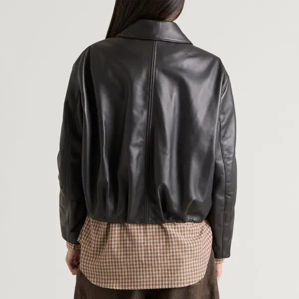 You Must Create Edge Leather Jacket