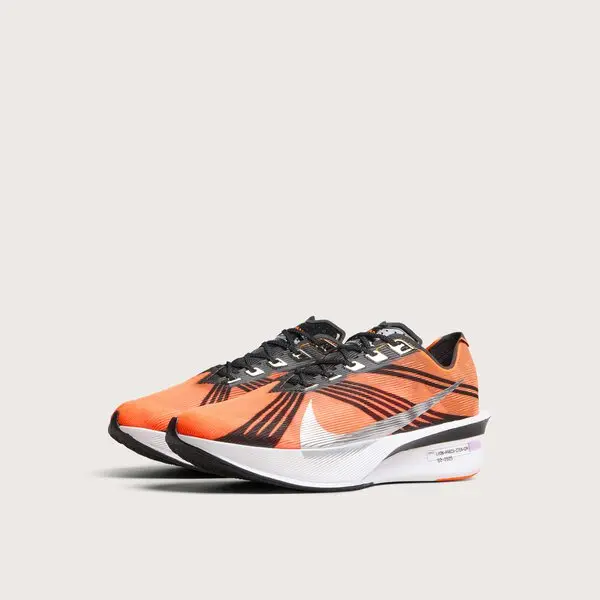 Nike Zoomx Vf Distance Sneaker - Orange/silver/black
