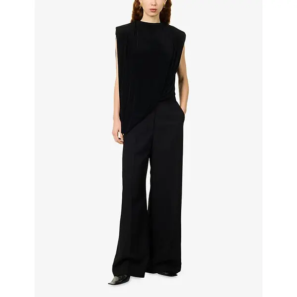 Camilla And Marc Bostan Tailored Straight-leg Woven Trousers