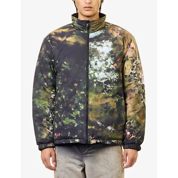 HERESY Reversible Padded Shell Puffer Jacket