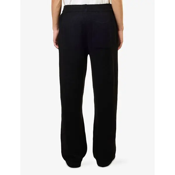 THE COUTURE CLUB Brand-emblem Knitted Jogging Bottoms