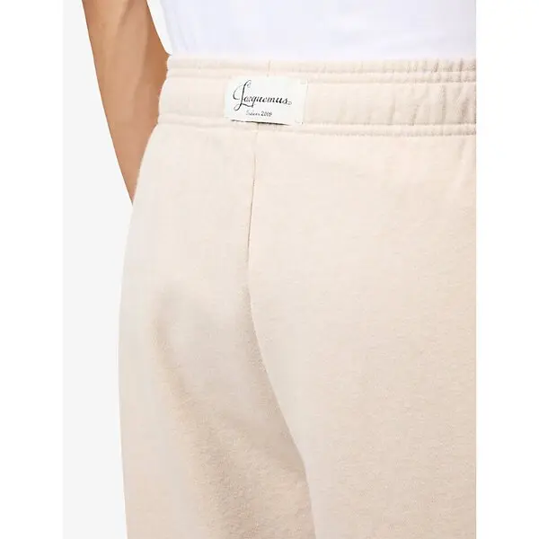 Jacquemus Le Jogging Montaigne Cotton Jogging Bottoms - Beige