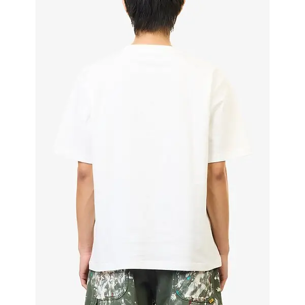 HERESY Brand-print Cotton T-shirt