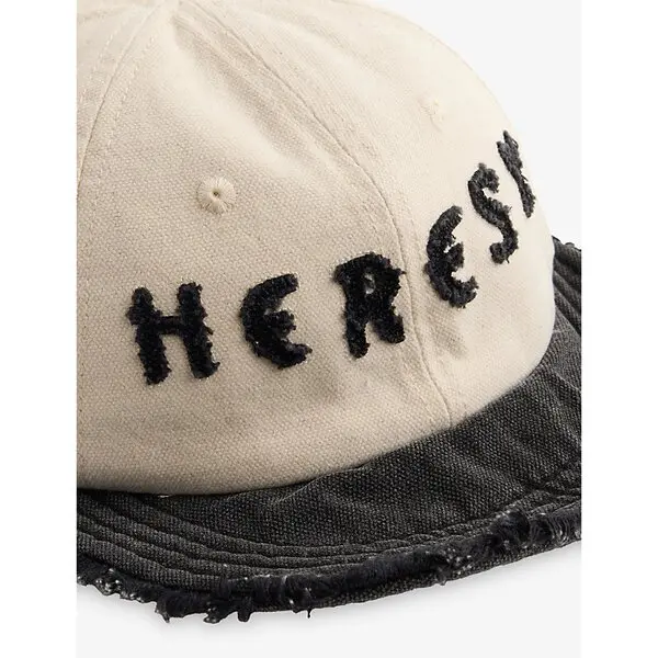 HERESY Scraggy Brand-embroidered Cotton Baseball Cap