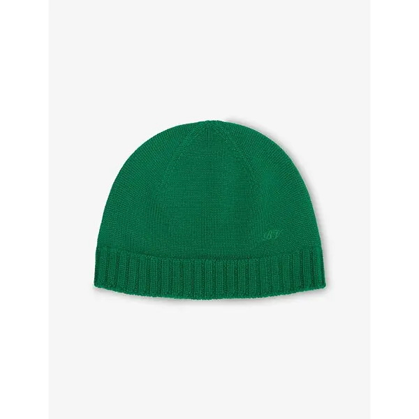 Bottega Veneta Brand-embroidered Wool Beanie