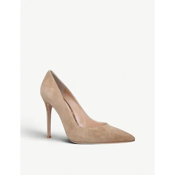 GIANVITO ROSSI 105 Suede Courts