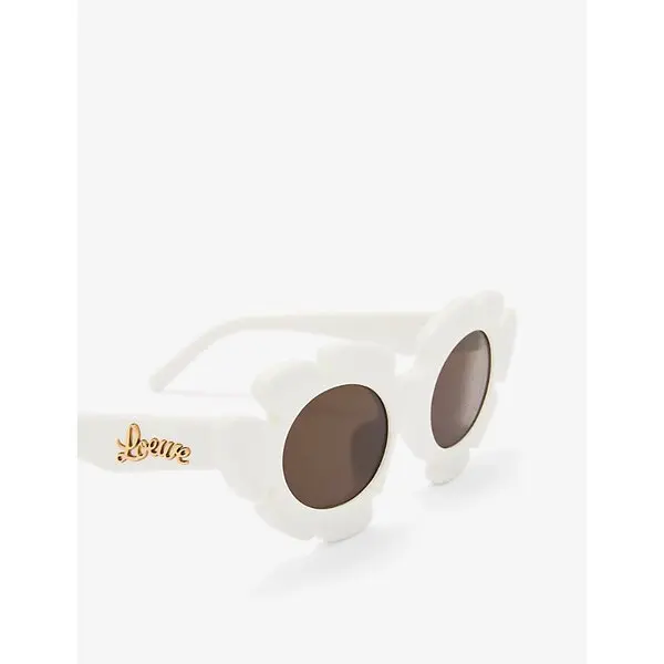 Loewe X Paula's Ibiza G000270x03 Flower-shaped Acetate Sunglasses