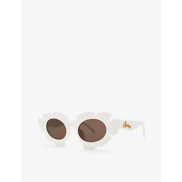 Loewe X Paula's Ibiza G000270x03 Flower-shaped Acetate Sunglasses