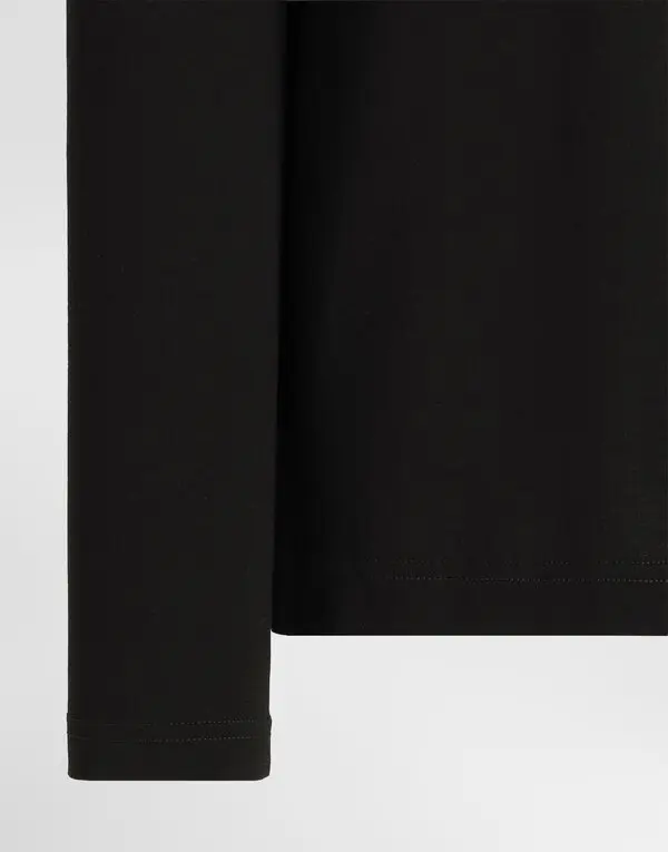 Dolce & Gabbana Jersey T-shirt Collection Black Cotton