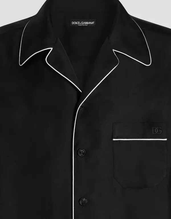 Dolce & Gabbana Hawaii Silk Twill Shirt Collection