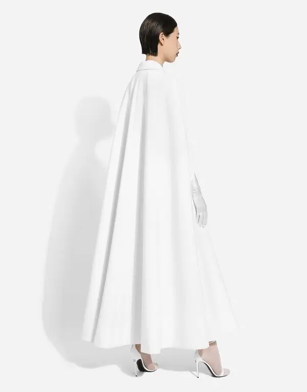 Dolce & Gabbana Double-breasted Wool Cape Coats And Jackets Wool