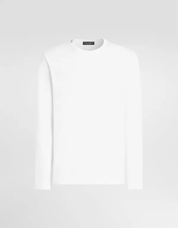 Dolce & Gabbana Jersey T-shirt Collection White Cotton